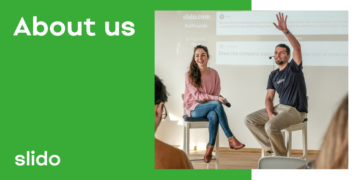 About us | Slido - Audience Interaction Made Easy