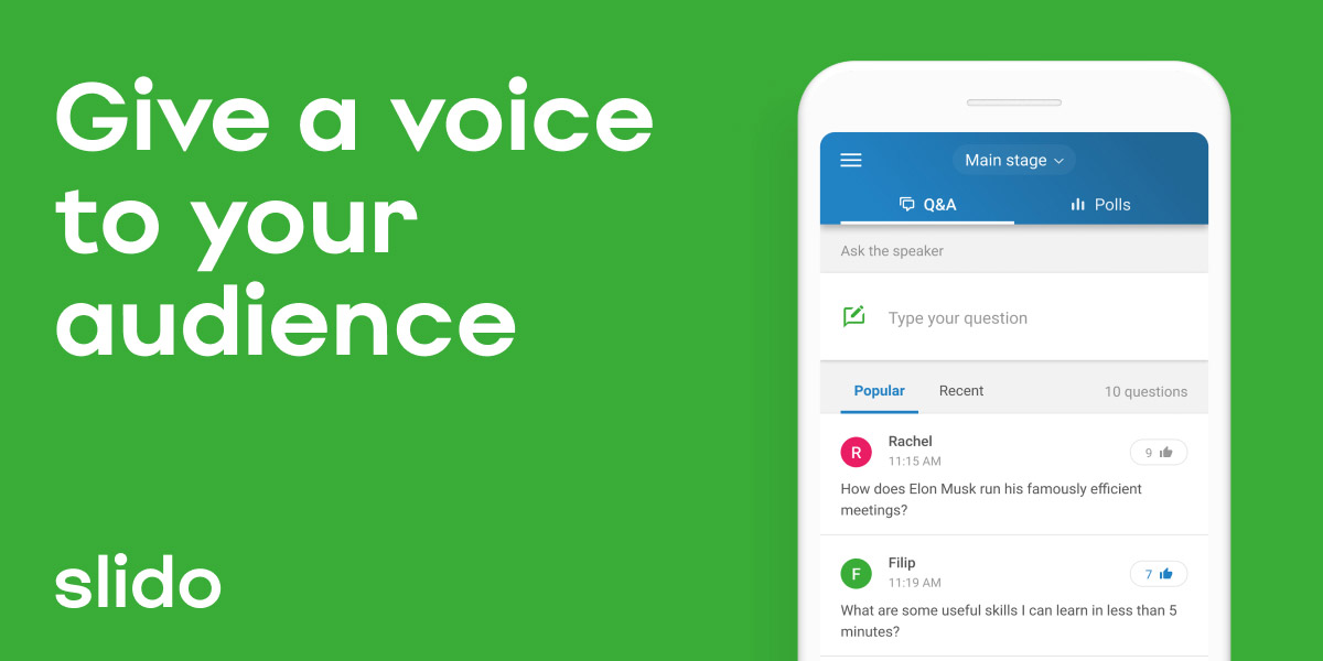 Get started with Slido | Slido - Audience Interaction Made Easy