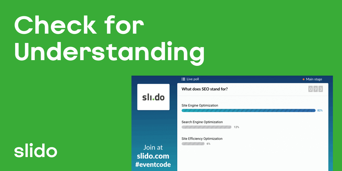 Check for understanding