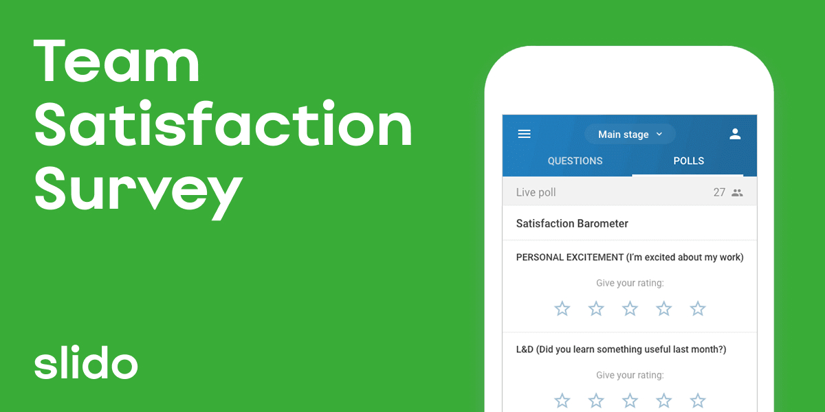 Team Satisfaction Survey