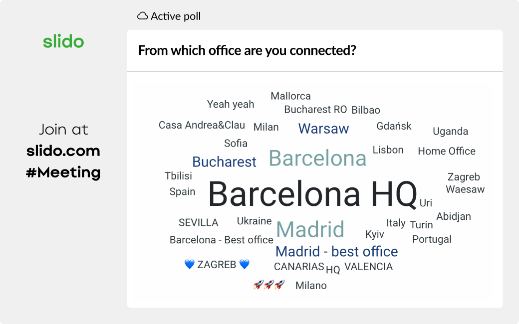 How Glovo is driving transparency and manage change at scale with Slido