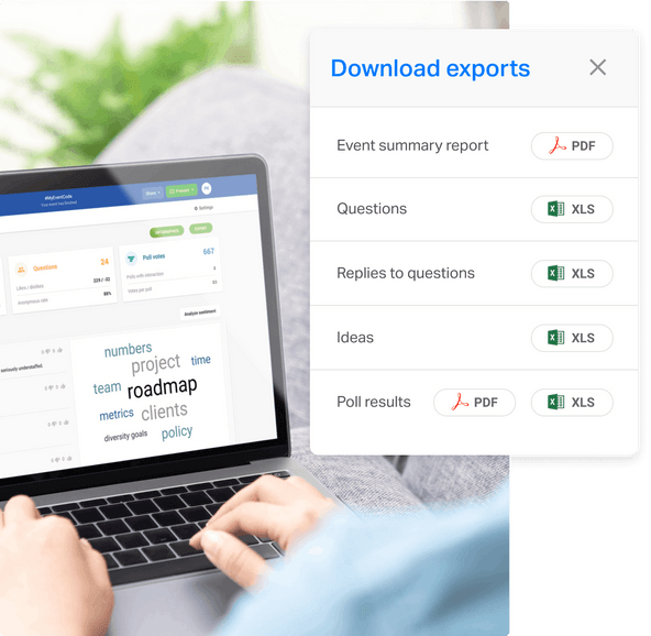 Slido for all-hands meetings | Slido - Audience Interaction Made Easy