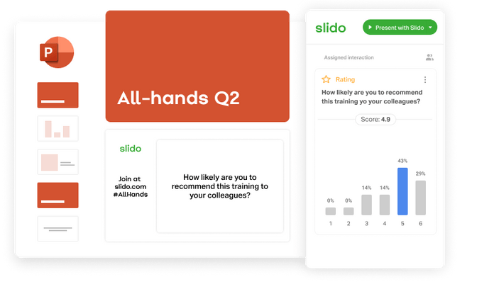 Slido for all-hands meetings | Slido - Audience Interaction Made Easy