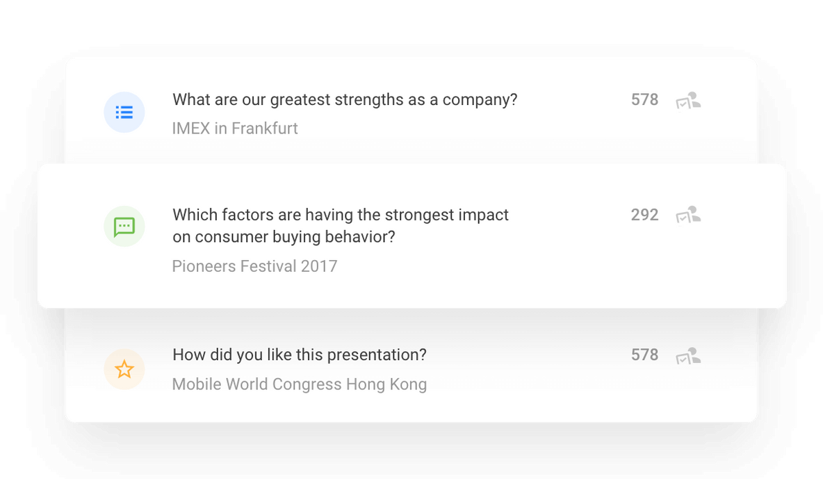 Analytics | Slido - Audience Interaction Made Easy