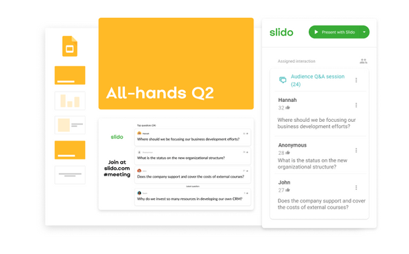 Slido for business | Slido - Audience Interaction Made Easy