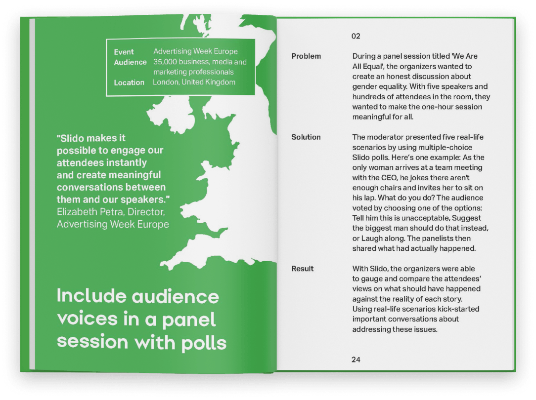 Slido for conferences | Slido - Audience Interaction Made Easy