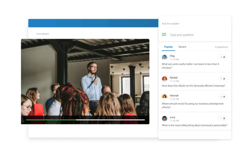 Slido for conferences | Slido - Audience Interaction Made Easy