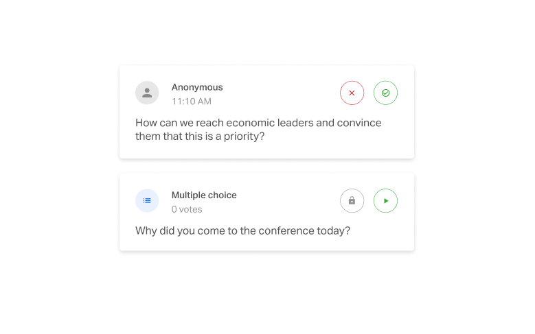 Slido for conferences | Slido - Audience Interaction Made Easy
