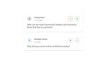 Slido for conferences | Slido - Audience Interaction Made Easy