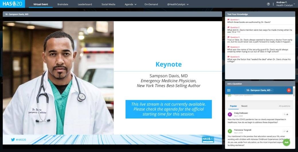 Making virtual event interaction feel natural with Slido Q&A