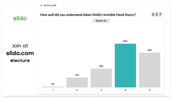 Slido for Education | Slido - Audience Interaction Made Easy