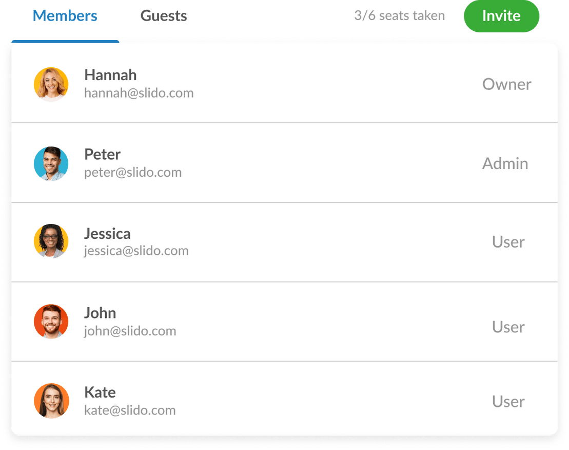 Slido for Enterprise | Slido - Audience Interaction Made Easy