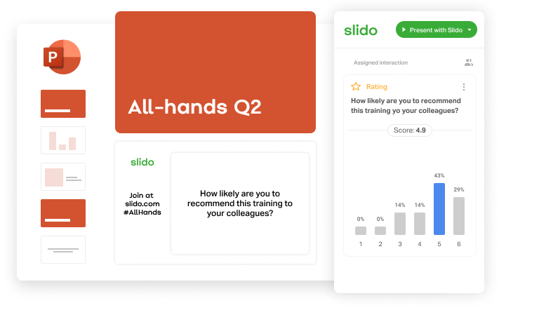 Run Inclusive Hybrid Meetings | Slido - Audience Interaction Made Easy