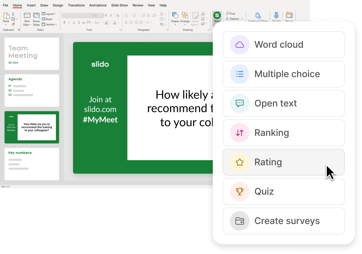 The Easiest Live Polling for PowerPoint | Slido - Audience Interaction ... The Easiest Live Polling for PowerPoint | Slido - Audience Interaction ...