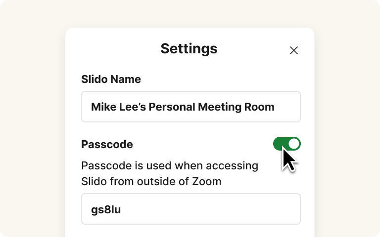 Live Polls, Q&A and Quizzes for Zoom Meetings | Slido