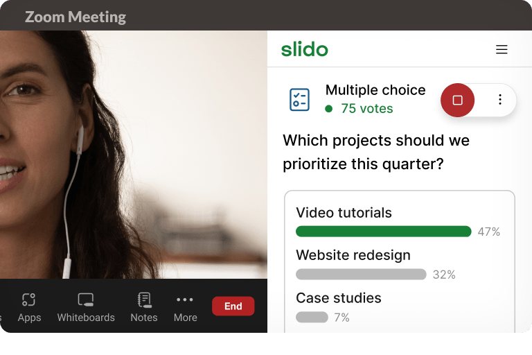Live Polls, Q&A and Quizzes for Zoom Meetings | Slido