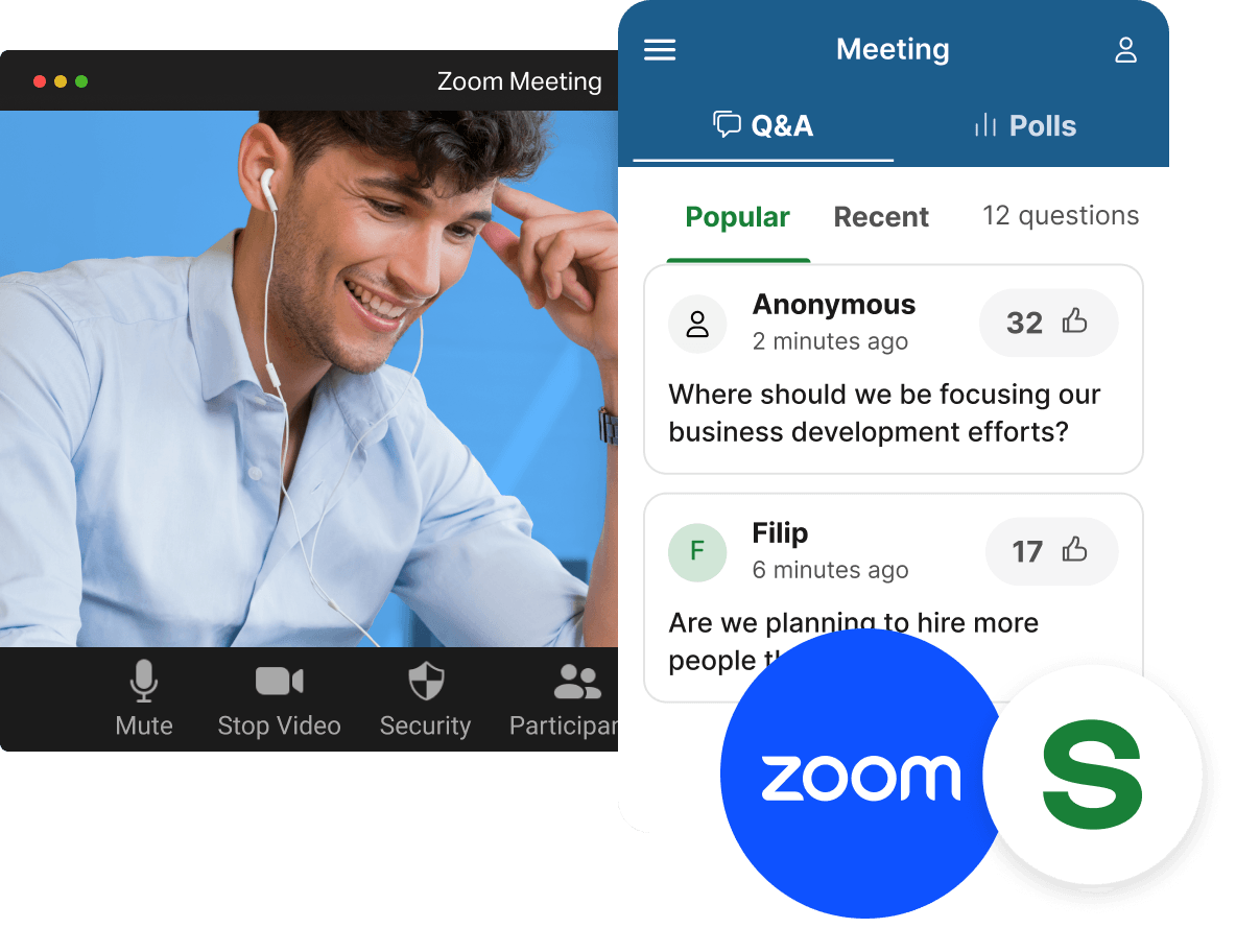 Live Polls, Q&A and Quizzes for Zoom Meetings | Slido