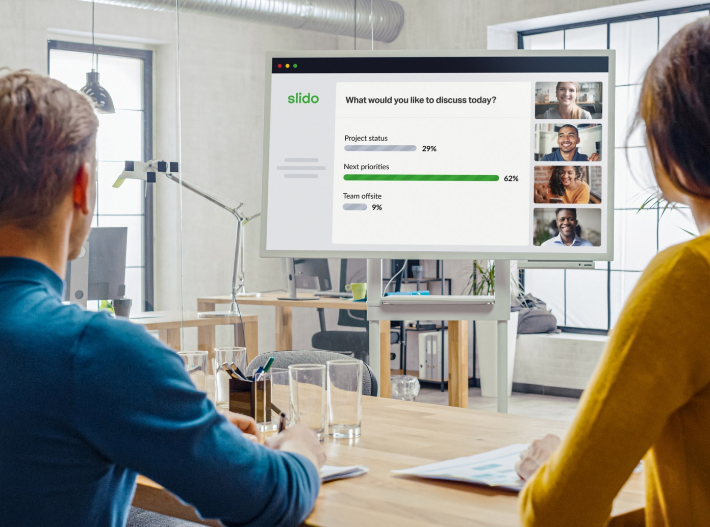 Run Inclusive Hybrid Meetings | Slido - Audience Interaction Made Easy