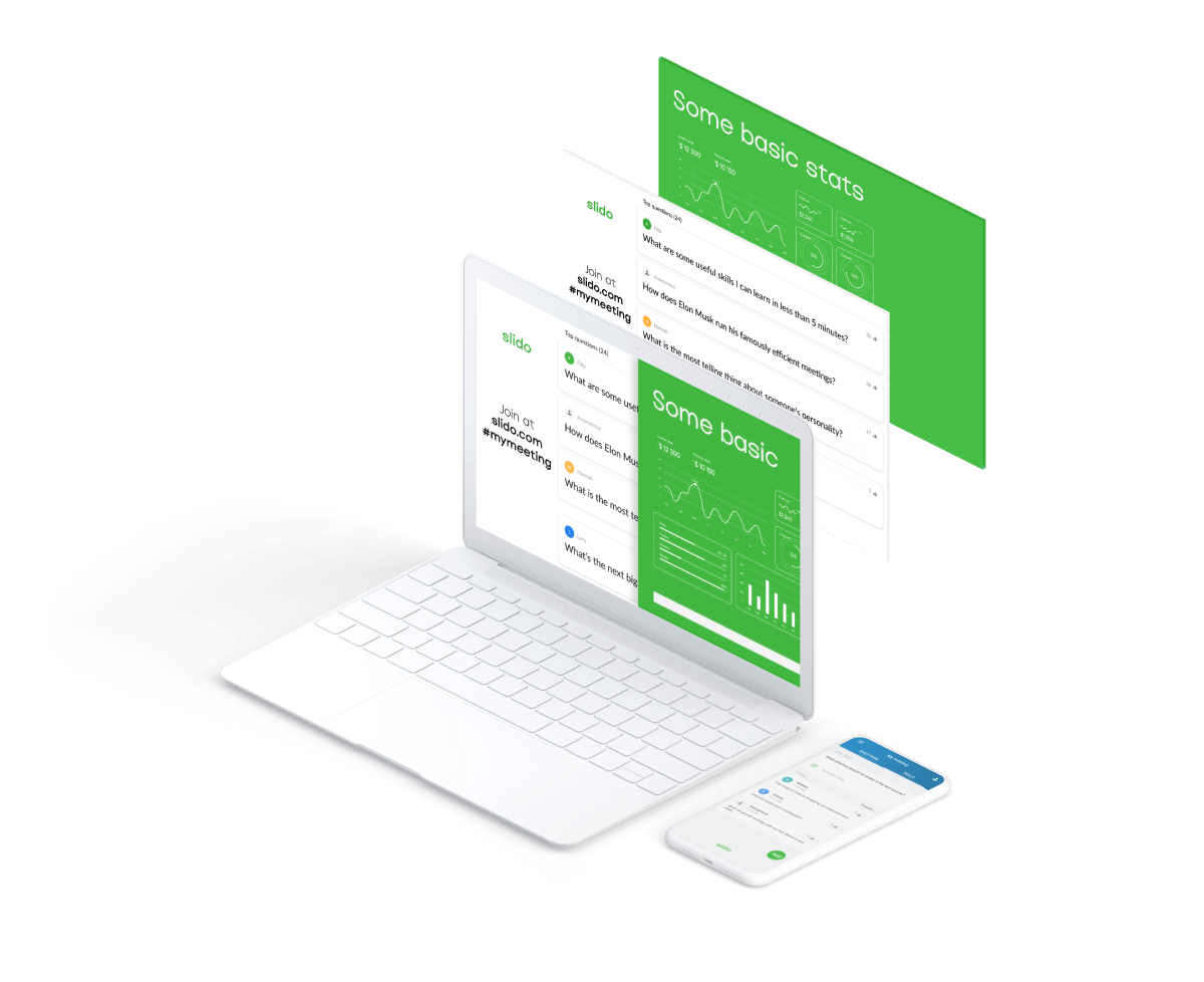 Entdecken Sie Slido | Slido - Interaktion mit dem Publikum leicht gemacht