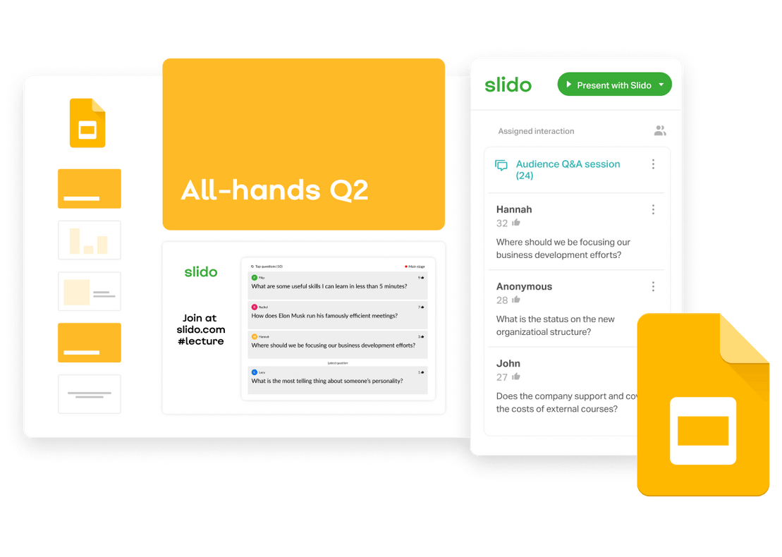 Integrations | Slido - Audience Interaction Made Easy