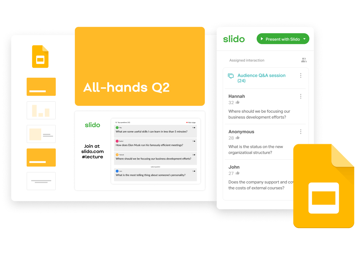 Integrations | Slido - Audience Interaction Made Easy