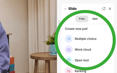 Live Polling and Q&A for Webex Meetings | Slido - Audience Interaction ...