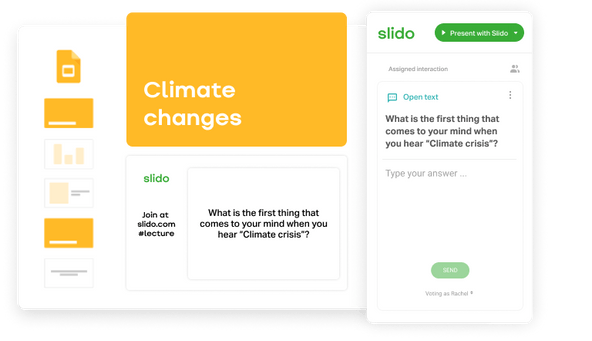Live polling - Slido | Slido - Audience Interaction Made Easy