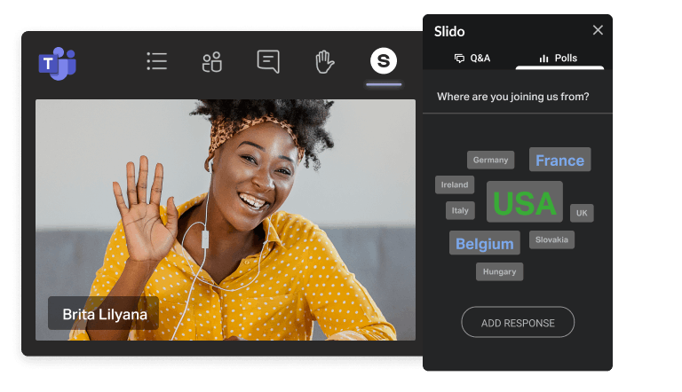 Live polling - Slido | Slido - Audience Interaction Made Easy
