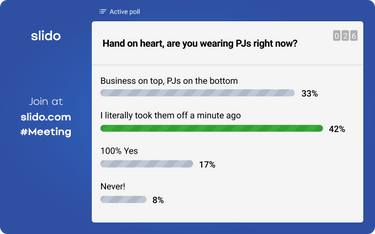 Online Poll Maker – Create Free Anonymous Live Polls | Slido