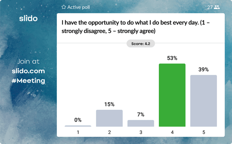 Create simple online surveys - Slido | Slido - Audience Interaction ...