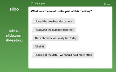 Create simple online surveys - Slido | Slido - Audience Interaction ...