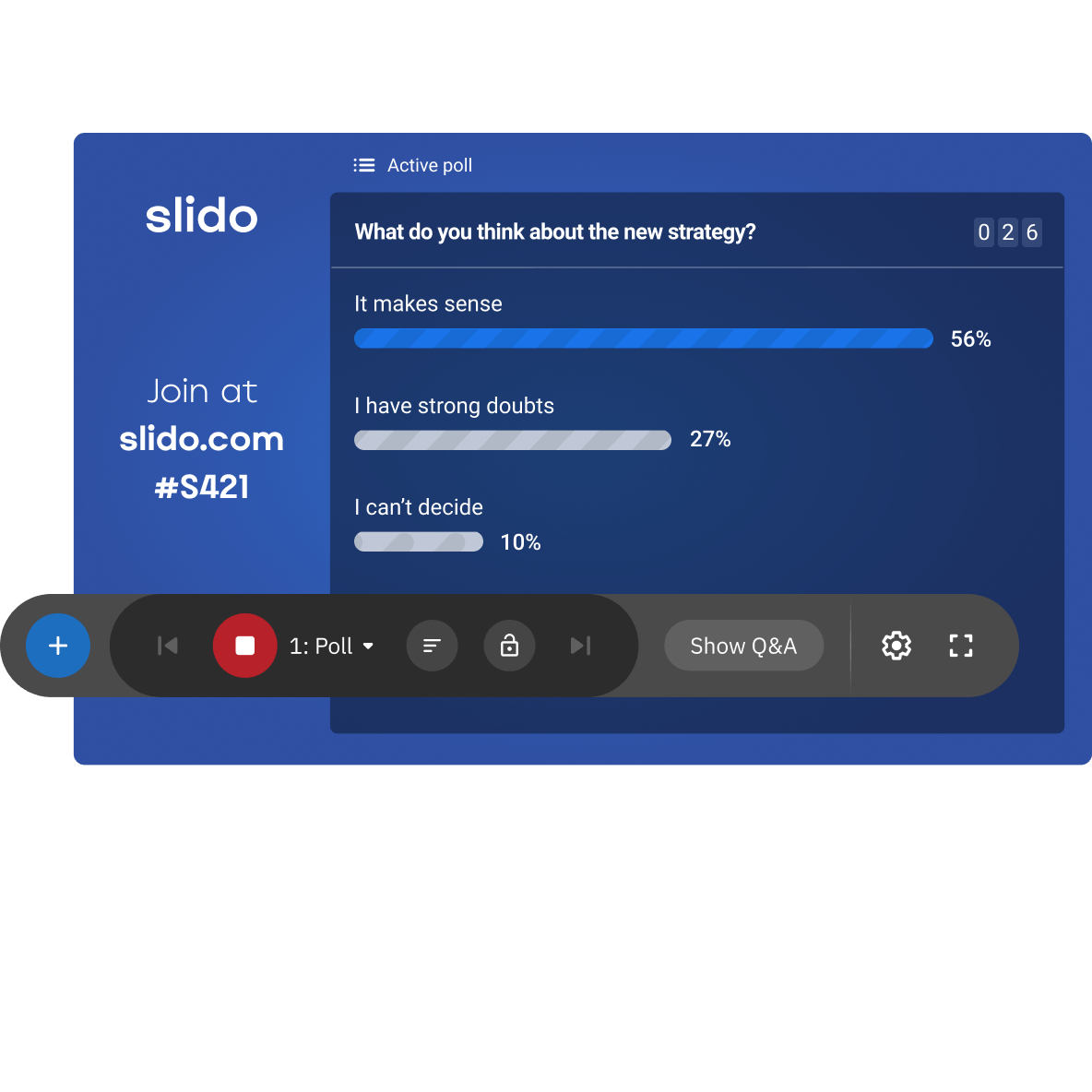 Slido for remote meetings | Slido - Audience Interaction Made Easy