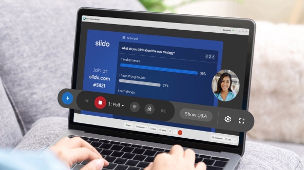 Slido Engage - Unlimited polls, quizzes and exports