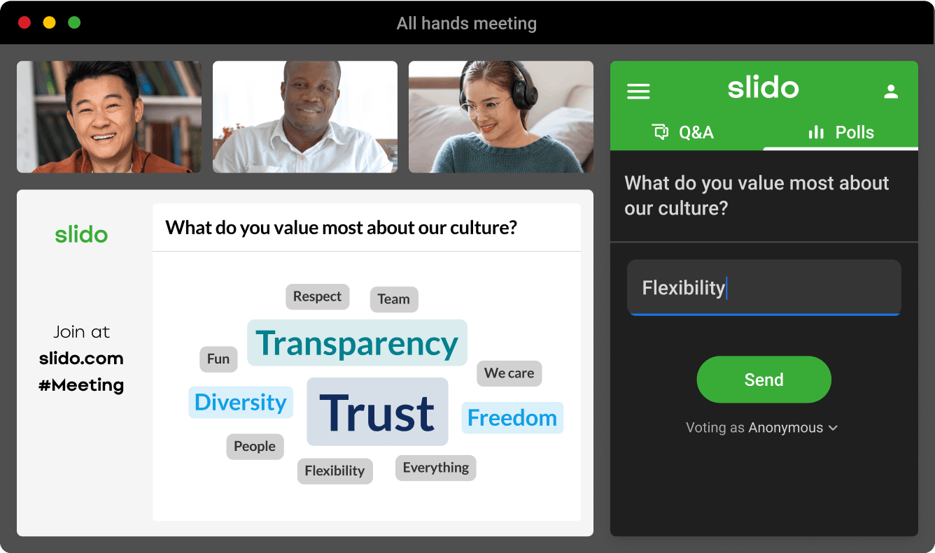 Slido features | Slido - Audience Interaction Made Easy