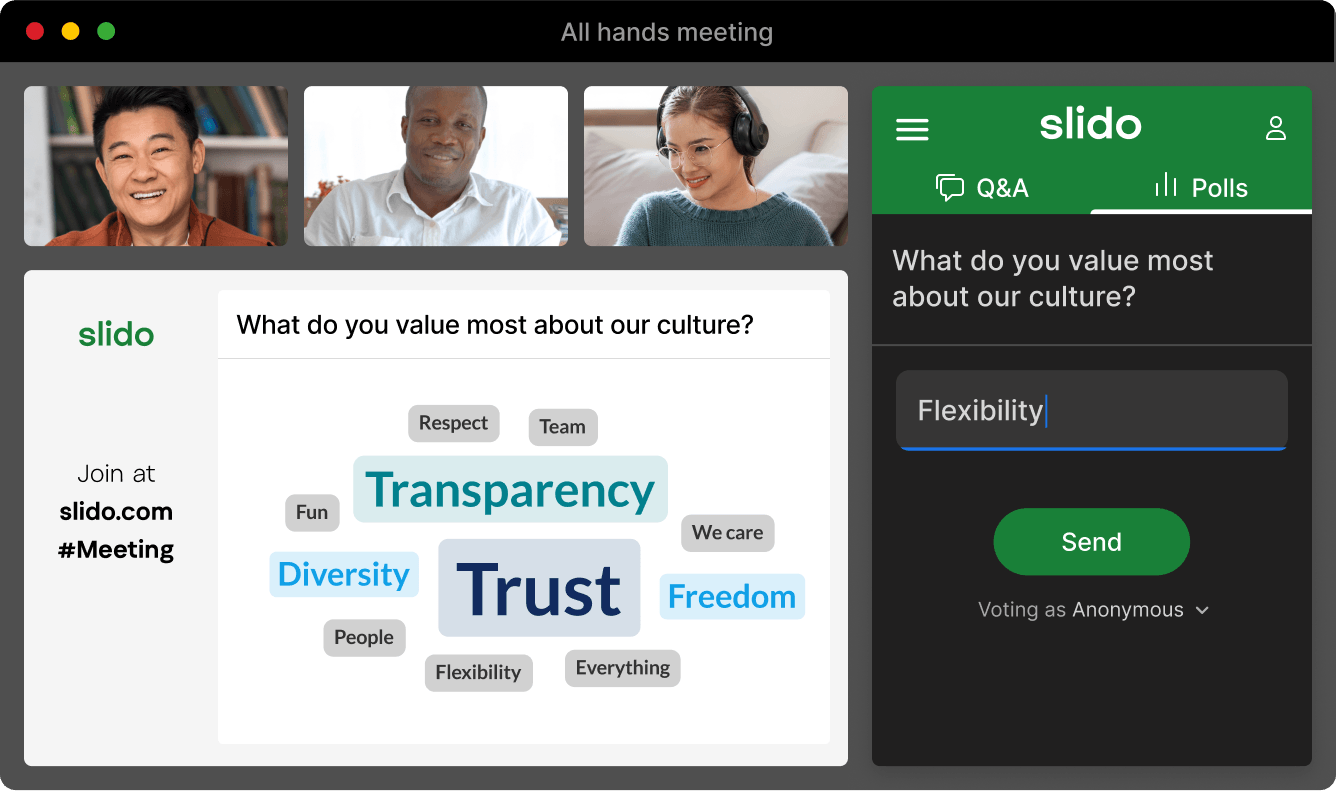 Slido for Enterprise | Slido - Audience Interaction Made Easy
