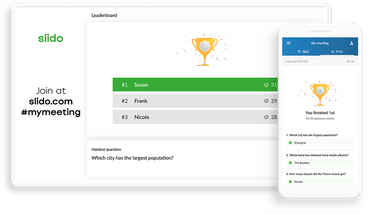 Slido features | Slido - Audience Interaction Made Easy