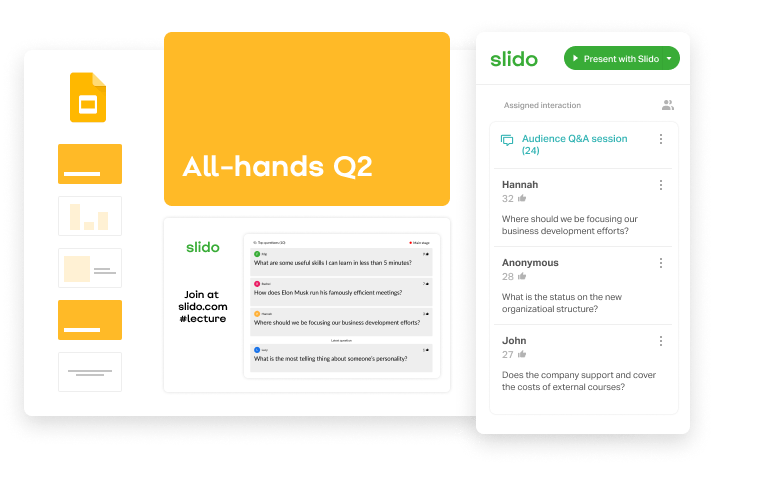 Slido for remote meetings | Slido - Audience Interaction Made Easy