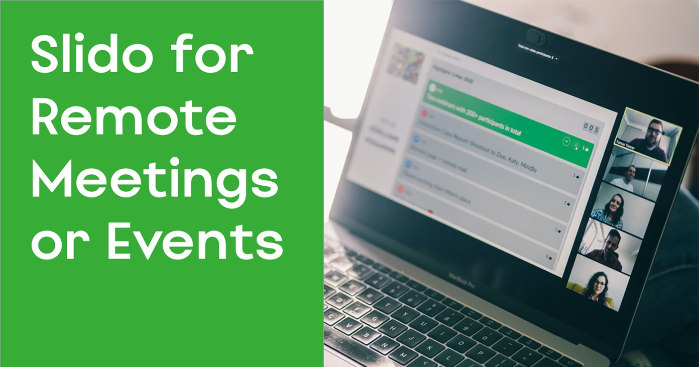 Slido for remote meetings | Slido - Audience Interaction Made Easy