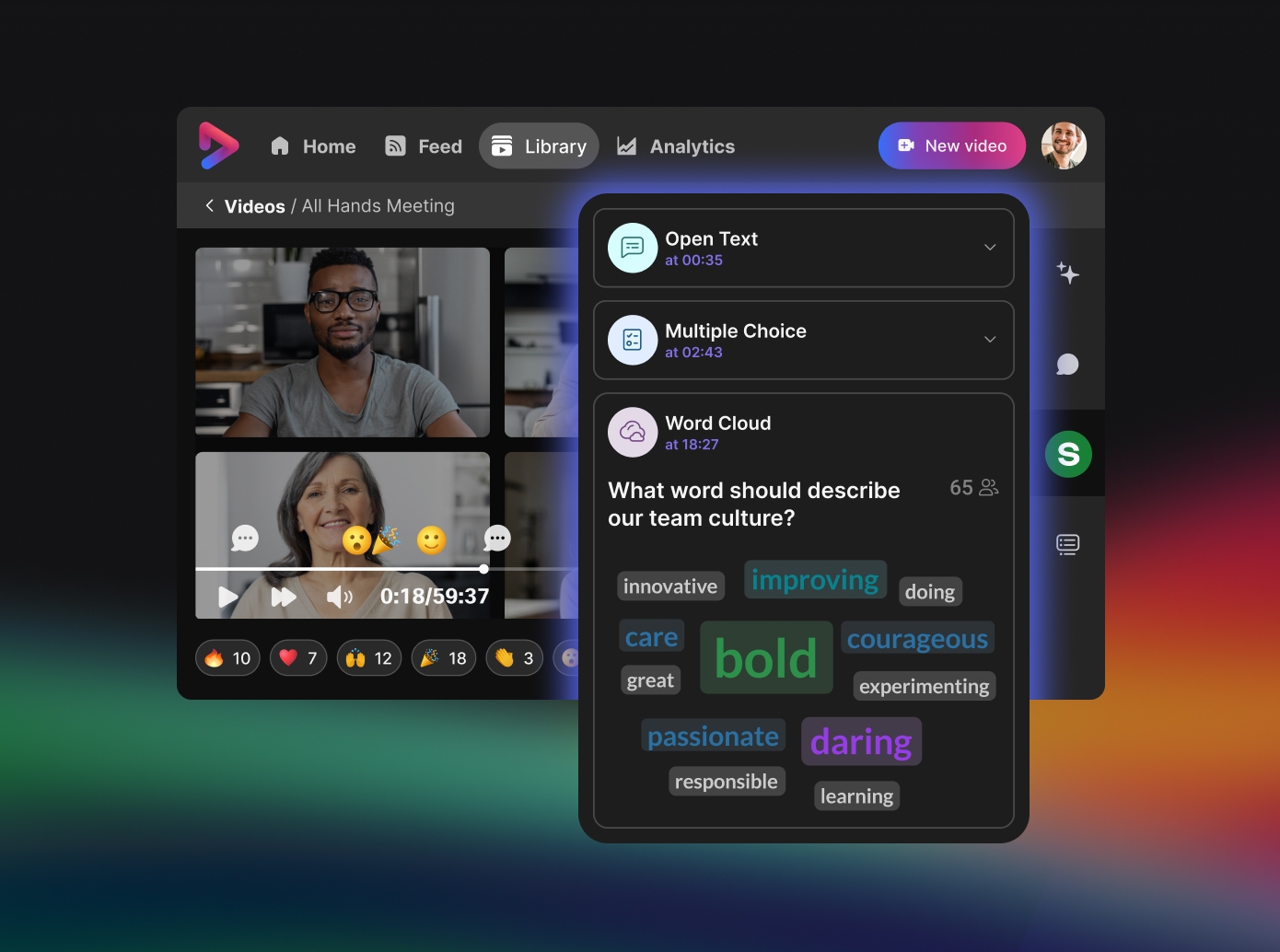 Drive Employee Engagement with Slido and Vidcast
