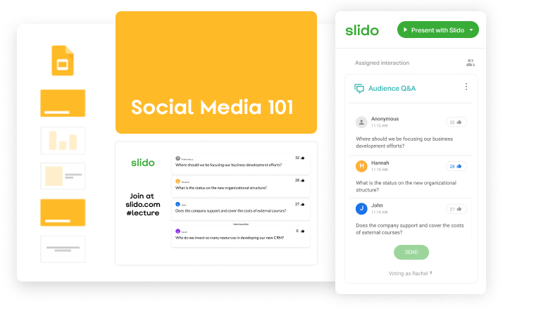 Slido for virtual events | Slido - Audience Interaction Made Easy