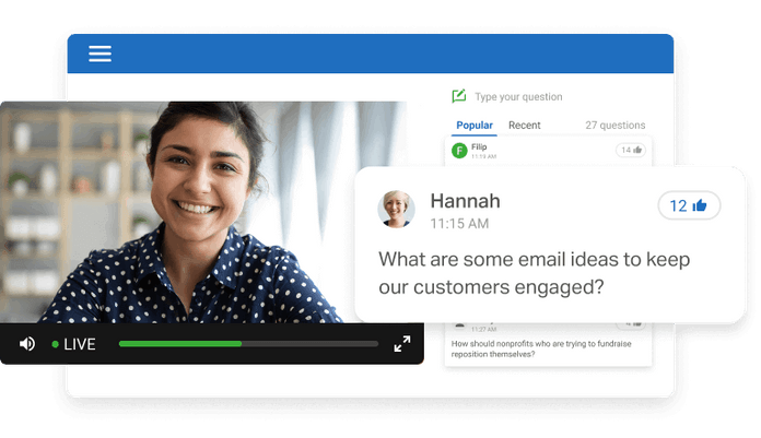Slido for virtual events | Slido - Audience Interaction Made Easy