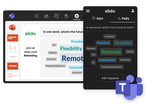 Work better together with polls and Q&A in your meetings | Slido