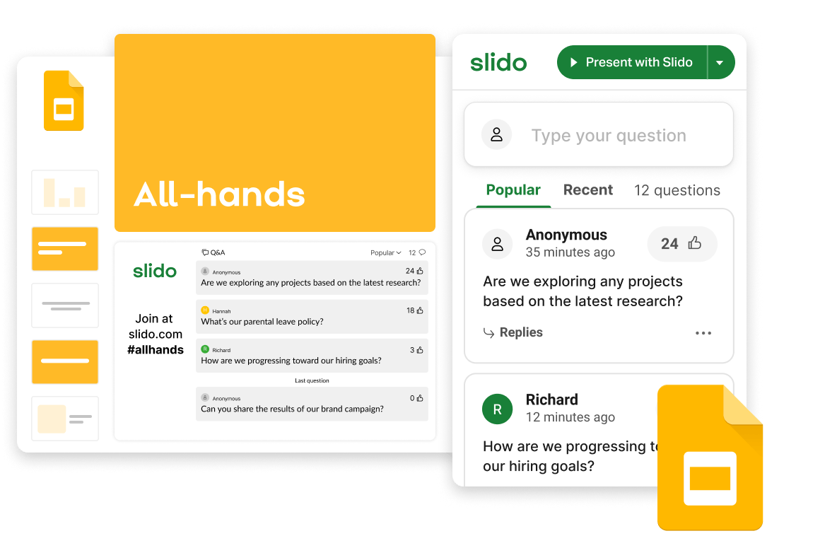 Work better together with polls and Q&A in your meetings | Slido
