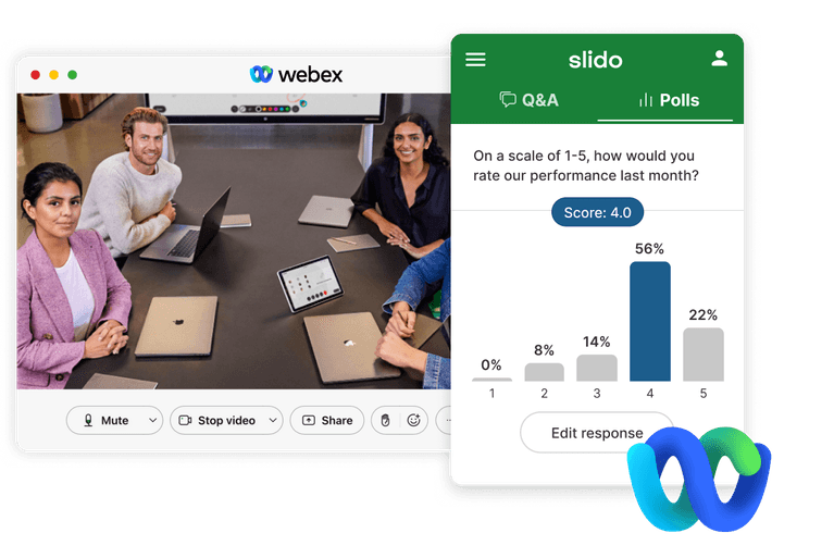 Work better together with polls and Q&A in your meetings | Slido